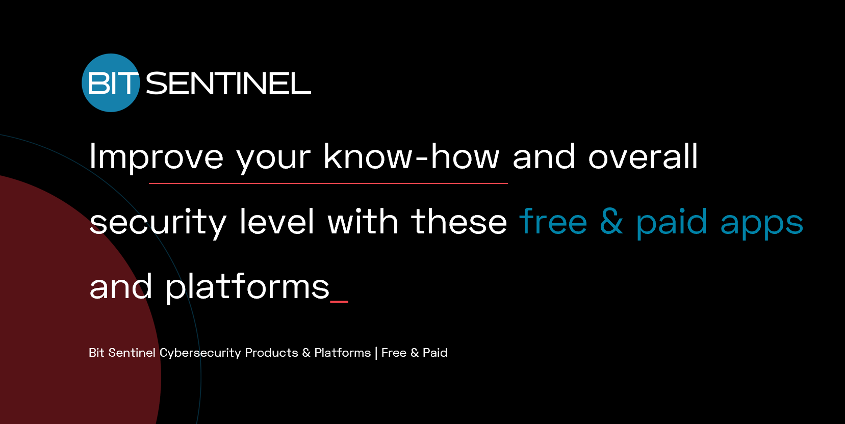 Cybersecurity Products & Platforms | Free & Paid - Bit Sentinel